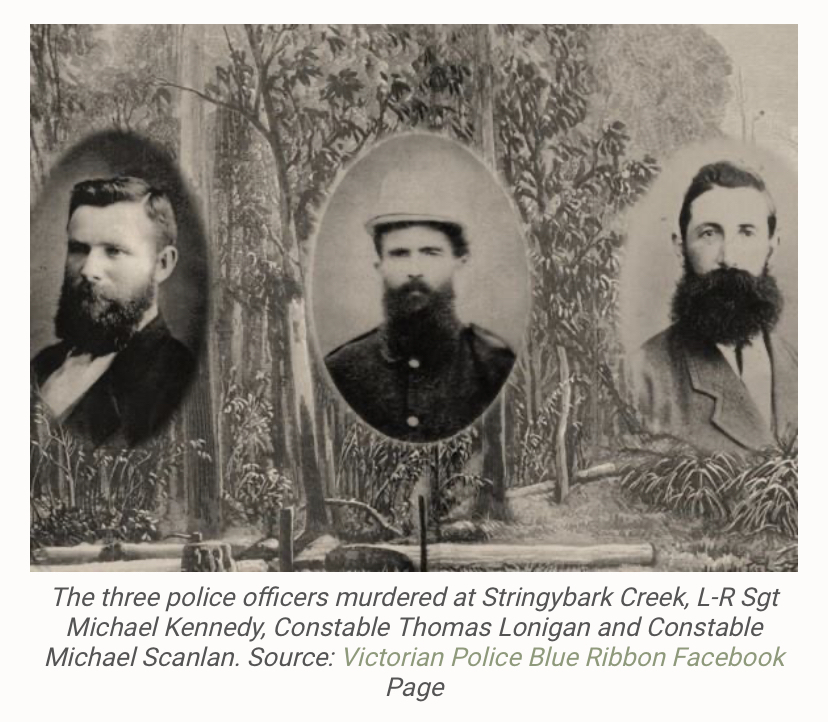 The murder of Westmeath native, Sergeant Michael Kennedy by Bush Ranger ...