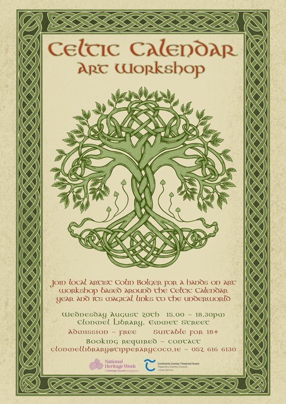 Celtic Calendar Art Workshop | National Heritage Week 15th – 23rd ...