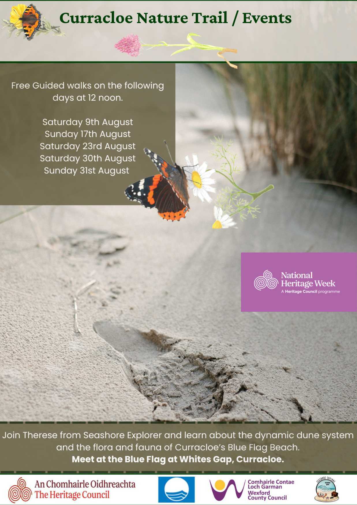 Guided Walks of Curracloe Beach Nature Trail | National Heritage Week ...