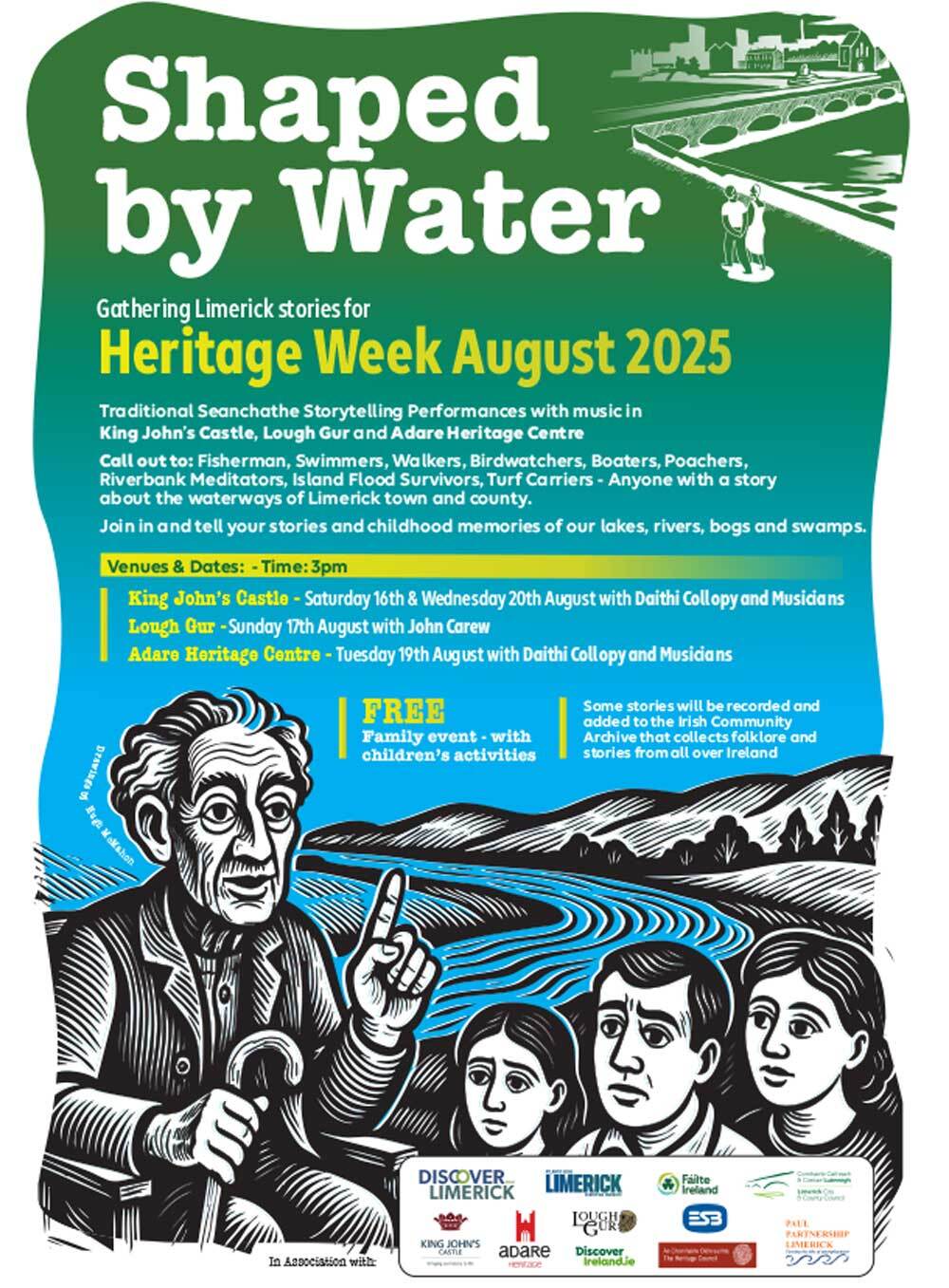 Shaped by Water - Gathering Limerick Stories for Heritage Week ...